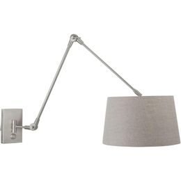 Steinhauer - wandlamp Prestige chic - leinen - metall - 9724ST - Leinen