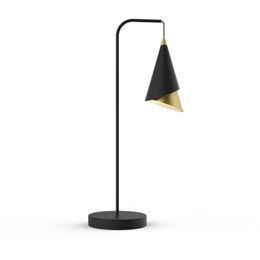 Raalto - Moderne led Tischleuchte Schwarz, Gold, Warmweiß 3000K 234lm - Italux