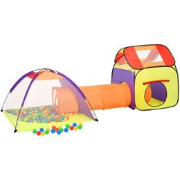 Spielzelt mit 250 Bällen Mehrfarbig 338x123x111 cm - Mehrfarbig - Maison Exclusive