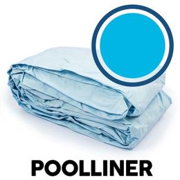 Ersatzteil Poolfolie (blau) für Hydrium™ Splasher Pool 488 x 107 cm, rund - Blau - Bestway