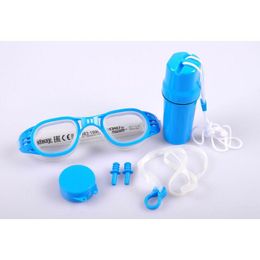 Schwimm-Set Schwimmbrille Nasenklammer Ohrstöpsel Strandbox Brille - Bestway