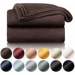 Blumtal Kuscheldecke aus Fleece - hochwertige Decke, Oeko-TEX® Zertifiziert in 270 x 230 cm, Kuscheldecke flauschig als Sofadecke, Tagesdecke oder