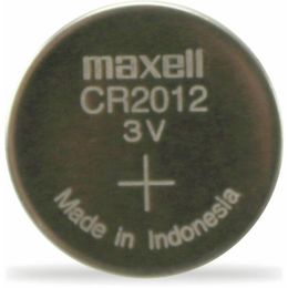 Knopfzelle CR2012, Lithium, 3 v-, 50 mAh, 1 Stück - Maxell