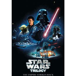 Trilogy Poster The Empire Strikes Back DVD-Release Motiv - Star Wars