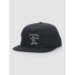 Thrasher Gonz Logo Snapback Cap black