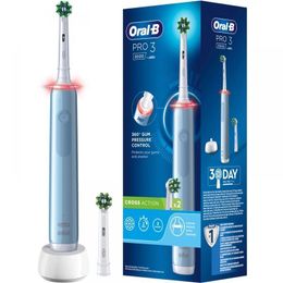 Oral-B - Pro 3 3000 Cross Action Blue JAS2 -