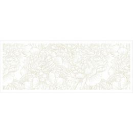DOGE MILANO - Dmora Küchenläufer, 100% Made in Italy, Fleckabweisender Teppich mit Digitaldruck, Rutschfester und waschbarer Läufer, Blumen - Modell