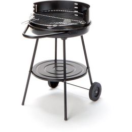 CAESAROO Holzkohlegrill Cleverly 68x51x81 cm mit Stahlrahmen Schwärze