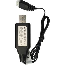 USB-Ladekabel für RC-Akkus mit jst XH-3P-Anschluss, RC-Modellbau Akkupacks - 60 cm 7,4 v - vhbw
