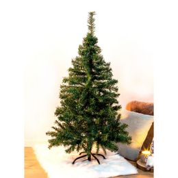 Spetebo - Künstlicher Weihnachtsbaum groß - 180 cm / grün - Kunst Tannenbaum Christbaum inklusive Baumständer