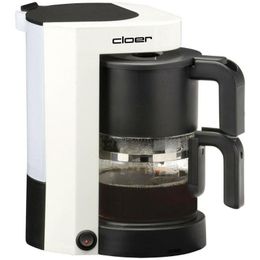 Kaffeemaschine 5Tassen ws Glaskanne abn.Wassert Wassertank abnehmbar 625ml 5981 - Cloer