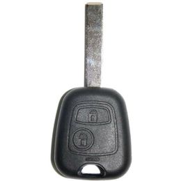 Schlüsselanhänger mit 2 Knöpfen, kompatibel mit peugeot CITROËN-Fahrzeugen