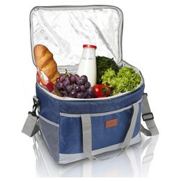 Swanew - Kühltasche Kühltaschen 33 Liter,Marine , leicht und wasserdicht