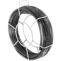 MSW Spirale Rohrreiniger 16 mm + 15 mm Rohrreinigungsspirale Abflussreiniger
