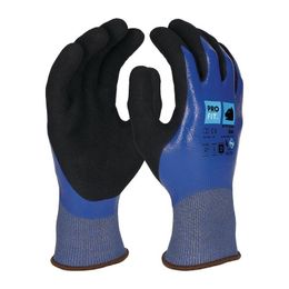 884-9 Schnittschutzhandschuh Ultra dry cut d Größe 9 blau / schwarz en 3 - Pro Fit