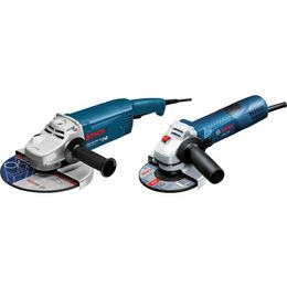 Schleifmaschinen-Set gws 20-230 p Ø230 + gws 880 Ø125 - 06018C1108 - Bosch