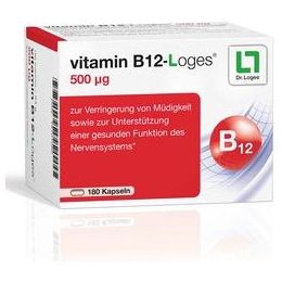 Dr. Loges + Co. GmbH Vitamin B12-Loges 500 μg Kapseln 180 St