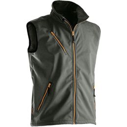 PCE - Jobman J7502-dunkelgrau-XL Softshell Weste Softshell Jacket Light Kleider-Größe: xl Dunkelgrau