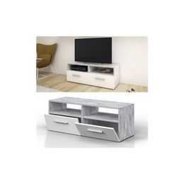 VICCO Lowboard Diego Fernsehschrank Sideboard TV Fernsehtisch Beton