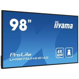 iiyama PROLITE LH9875UHS-B1AG Digital Signage Display EEK: G (A - G) 249 cm 98 Zoll 3840 x 2160 Pixel 24/7