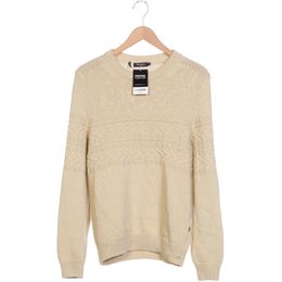 Maerz Herren Pullover, cremeweiß, Gr. 50