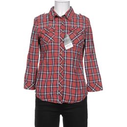 SOCCX Damen Bluse, rot, Gr. 36