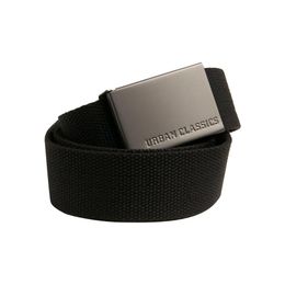 Urban Classics Hüftgürtel Urban Classics Unisex Canvas Belt, schwarz