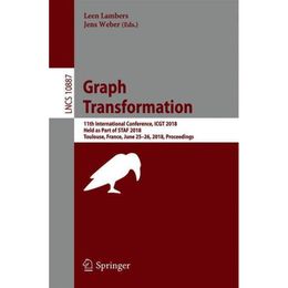 Springer International Publishing Graph Transformation, Kartoniert (TB)