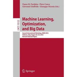 Springer International Publishing Machine Learning, Optimization, and Big Data, Kartoniert (TB)