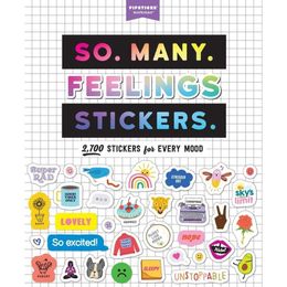 So. Many. Feelings Stickers., Kartoniert (TB)