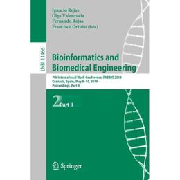 Springer Bioinformatics and Biomedical Engineering, Kartoniert (TB)