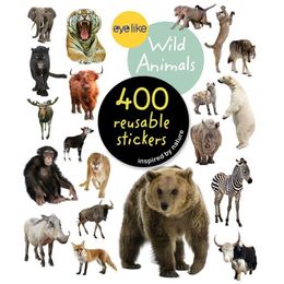 Eyelike Stickers: Wild Animals, Taschenbuch