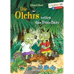Oetinger Die Olchis retten das Dino-Baby - Erhard Dietl, Gebunden