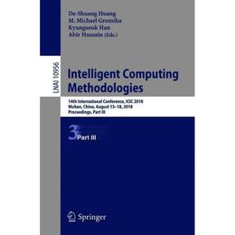 Springer International Publishing Intelligent Computing Methodologies, Kartoniert (TB)