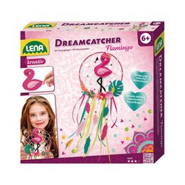 LENA Kreativ-Set DREAMCATCHER – FLAMINGO