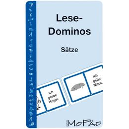 Lese-Dominos, Sätze (Kartenspiel) - Angelika Lange, Jürgen Lange, Box