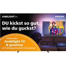 G (A bis G) Philips OLED-Fernseher "77OLED808/12" Fernseher schwarz LED Fernseher