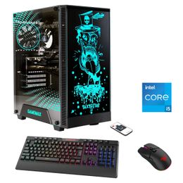 Hyrican Gaming-PC "Rockstar 7147" Computer Gr. Microsoft Windows 11 Home (64 Bit), 16 GB RAM 1000 GB SSD, schwarz Gaming PCs