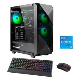 Hyrican Gaming-PC "Striker 7143" Computer Gr. Microsoft Windows 11 Home (64 Bit), 16 GB RAM 1000 GB SSD, schwarz Gaming PCs