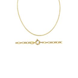 Collierkettchen Firetti "Schmuck Geschenk Gold 333 Halsschmuck Halskette Goldkette Ankerkette" Halsketten Gr. 45, Gelbgold 333, Breite: 2,6 mm, gelb (gelbgoldfarben) Damen Colliers