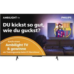F (A bis G) Philips LED-Fernseher "50PUS8108/12" Fernseher schwarz LED Fernseher