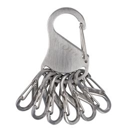 Nite Ize S-Biner Stahl KeyRack silber