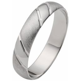 Trauring Firetti "Schmuck Geschenk Hochzeit Ehering "LIEBE"" Fingerringe Gr. 18, ohne Zirkonia, Silber 925 (Sterlingsilber), 5 mm, silberfarben Trauringe