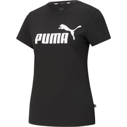 Puma® Shirt, Rundhalsausschnitt, Logo, für Damen, schwarz, XL