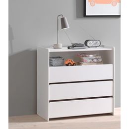 Schubkastenkommode Vipack "Kiddy" Sideboards Gr. B/H/T: 90 cm x 92 cm x 47 cm, weiß Schubladenkommoden