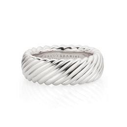 Silberring Baldessarini "Schmuck Geschenk, Herrenring Silber 925" Fingerringe Gr. 58, Silber 925 (Sterlingsilber), 8,7 mm, silberfarben Herren Fingerringe