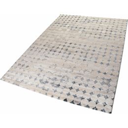 Teppich Esprit "Velvet spots" Teppiche Gr. B/L: 133 cm x 200 cm, 12 mm, 1 St., beige Esszimmerteppiche