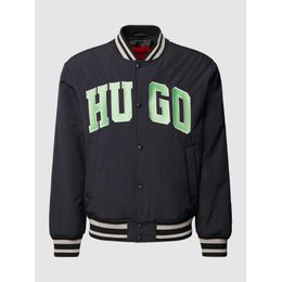 Hugo Bomberjacke mit Label-Patches