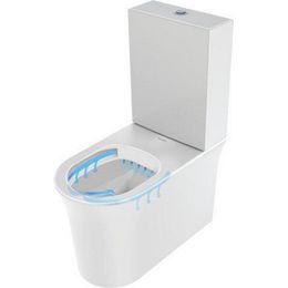 Duravit WC-Komplettset Duravit Stand-Tiefspül-WC WHITE TULIP ri