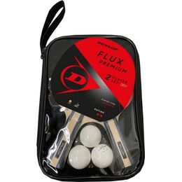 Dunlop Tischtennisschläger FLUX PREMIUM 2 PLAYER SET cinnamon